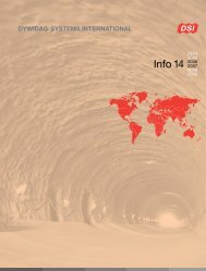 GEWI® Threadbar System - DYWIDAG Systems International