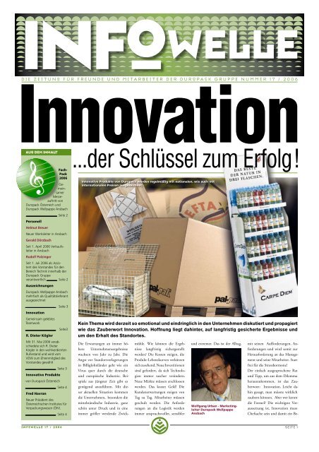 ...der Schlüssel zum Erfolg! ...der Schlüssel zum Erfolg!