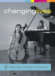 College Map - Newnham College