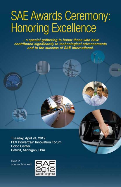 2012 SAE Awards Ceremony: Honoring Excellence