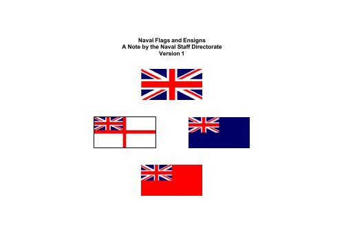 Naval Flags and Ensigns