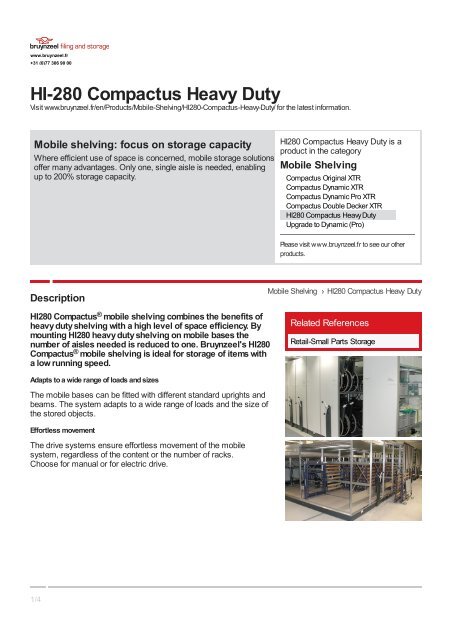 HI280 Compactus Heavy Duty - Bruynzeel