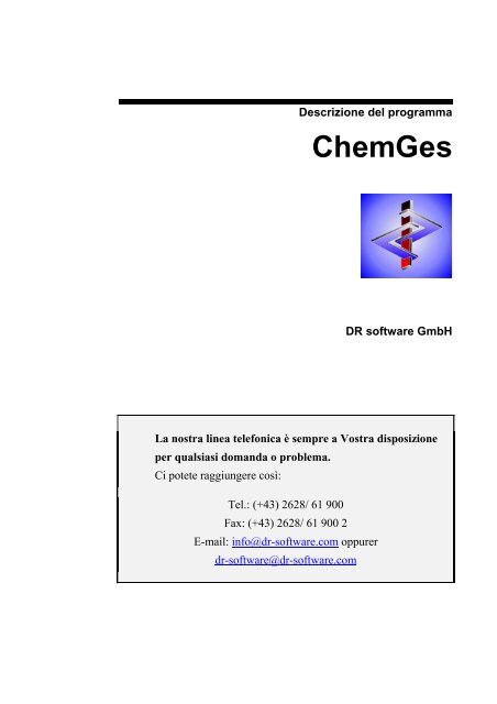ChemGes - DR-Software