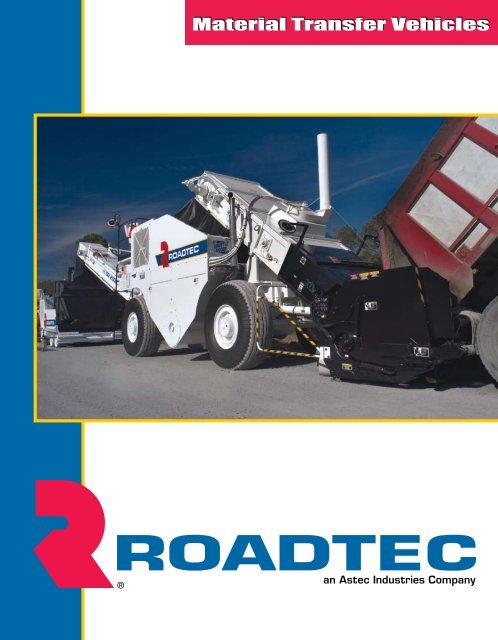 Material Transfer Vehicles from Roadtec