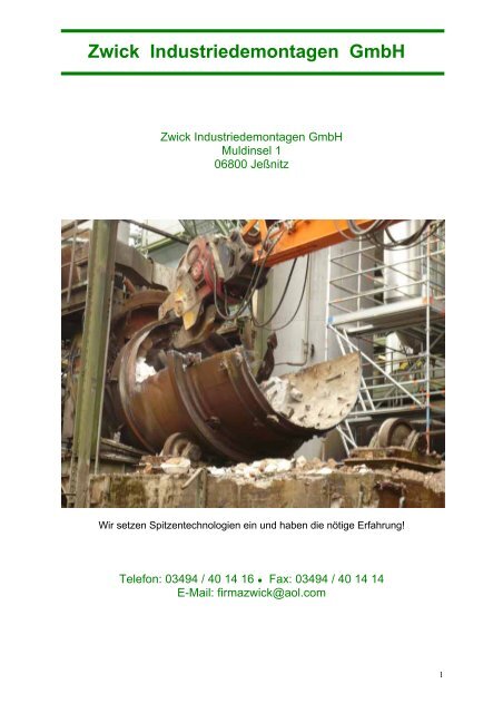Zwick Industriedemontagen GmbH
