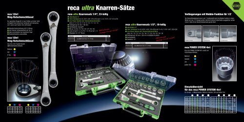 reca ultra Knarren-Sätze - reca doo