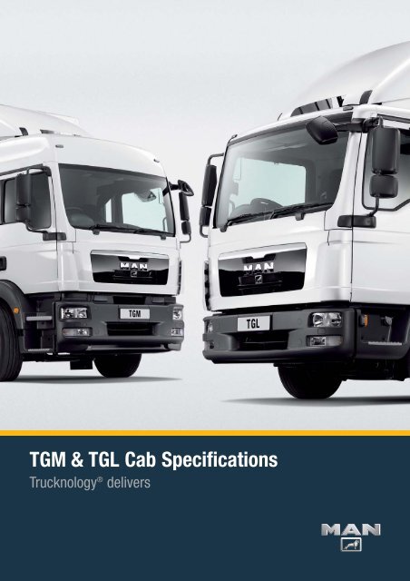 TGM & TGL Cab Specifications - MAN Truck & Bus UK Ltd