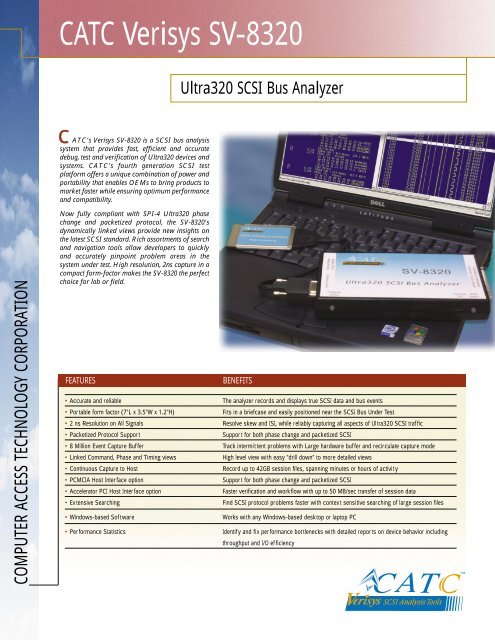 CATC Verisys SV-8320