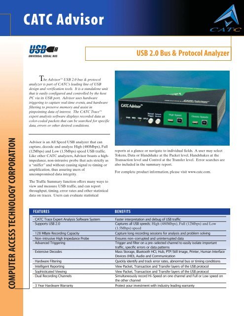 CATC Advisor - Stanley Supply & Services