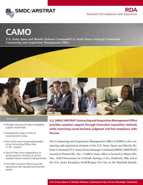 SMDC/ARSTRAT - U.S. Army Space and Missile Defense Command