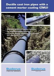 Tekflo Ductile Iron Pipe EN545 2006 Brochure - Incledon