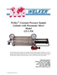 CP2G-HP - Welker, Inc