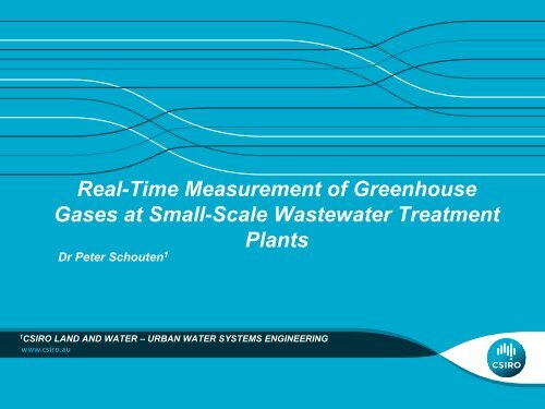 Real-Time Measurement of Greenhouse Gases at Small-Scale ...