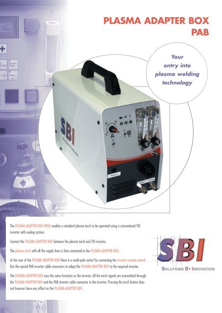 PLASMA ADAPTER BOX PAB - SBI