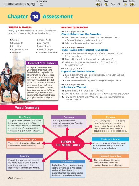 Chapter Assessment 14