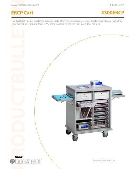 ERCP Cart 4300ERCP - Stanley InnerSpace
