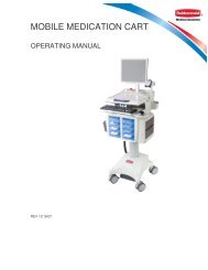 MOBILE COMPUTER CART - Rubbermaid Medical Solutions