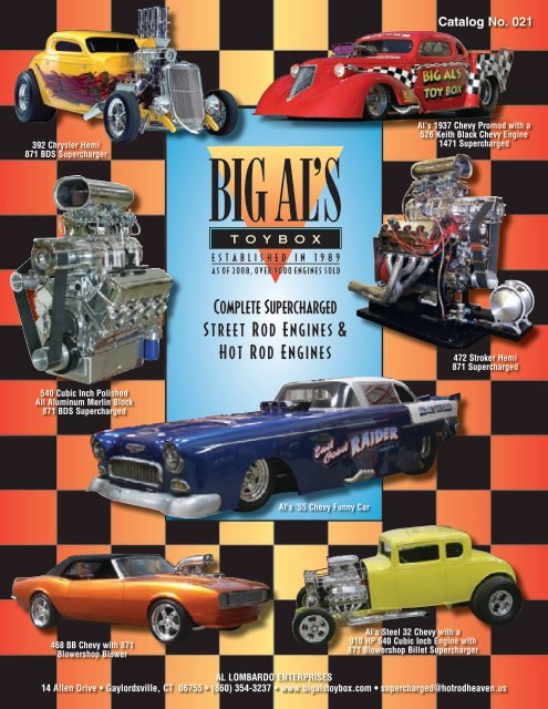 Complete Supercharged Street Rod Engines & Hot ... - Big Al's Toybox