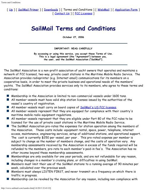 Downloads [ Home ] [ Sail