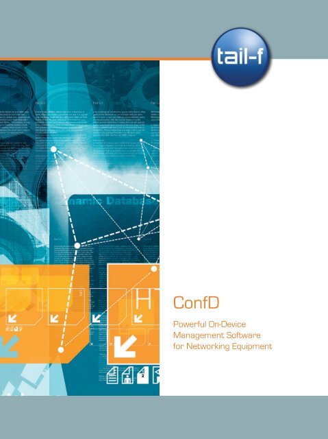 ConfD Overview - Tail-f Systems
