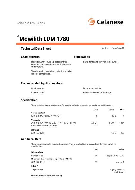 Mowilith LDM 1780