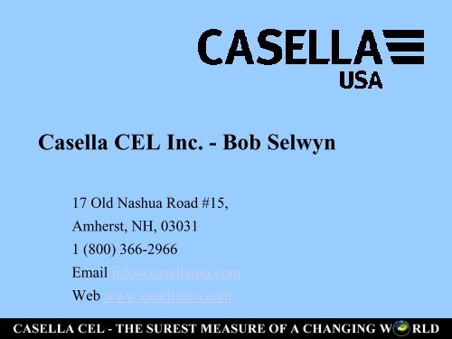 Casella CEL Inc.
