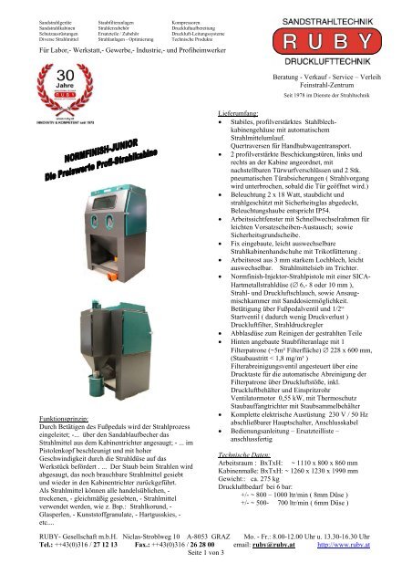 Normfinish – Junior