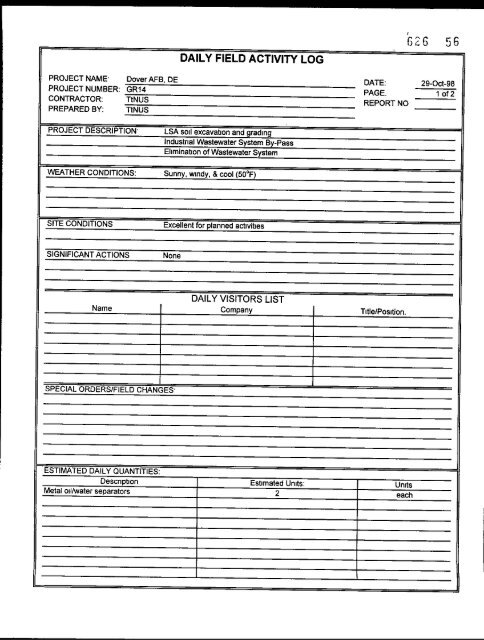 daily-field-activity-log