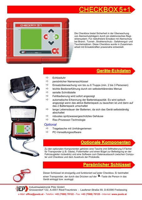 CHECKBOX 5+1 - bei firemeier.de