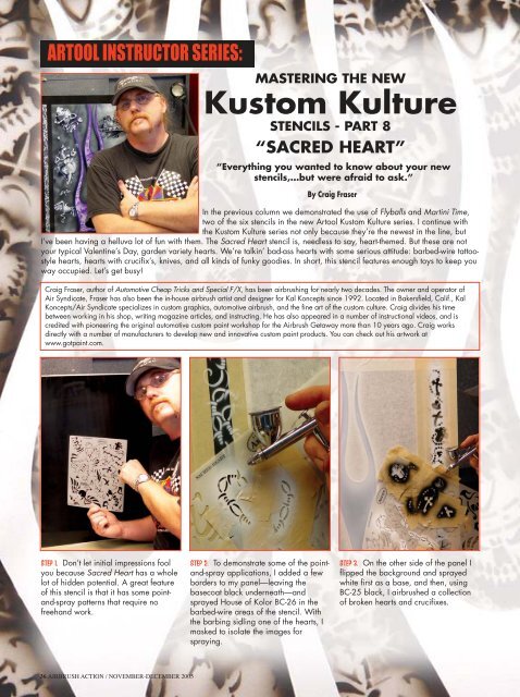 sacred heart - Airbrush Action Magazine