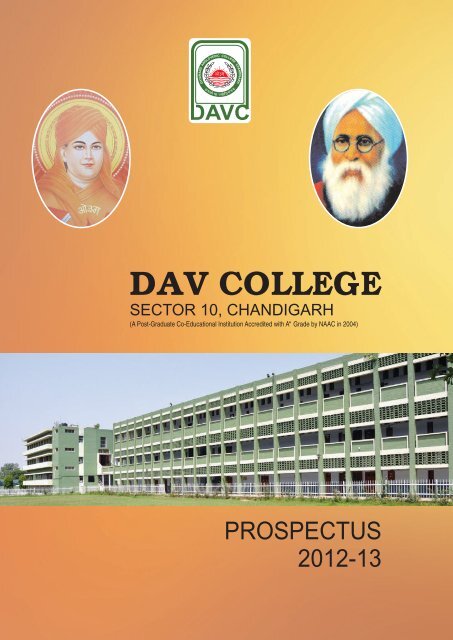 DAV 10 PROSPECTUS 2012-13 - DAV College