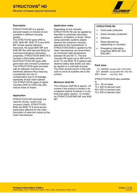 STRUCTOVIS® HD - Hanseatica