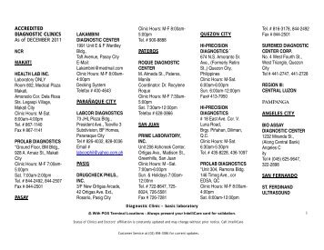 accredited specialty clinics - Intellicare