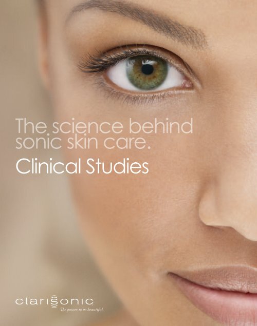 The science behind sonic skin care. Clinical Studies - Skin Holistic