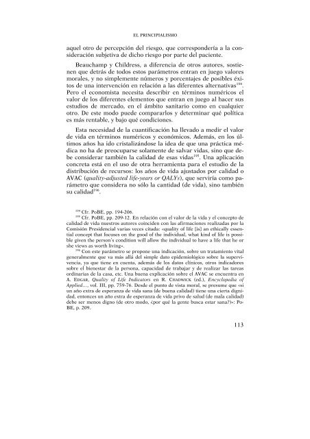 EL PRINCIPIALISMO aquel o