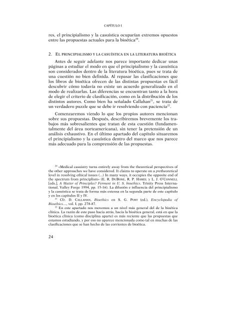 EL PRINCIPIALISMO Y LA CA