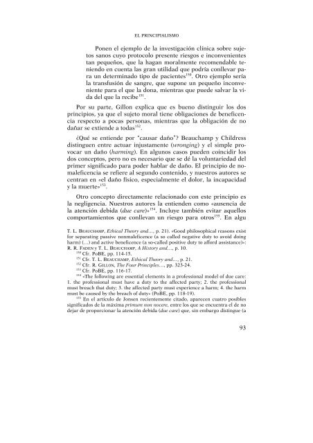 EL PRINCIPIALISMO Ponen e