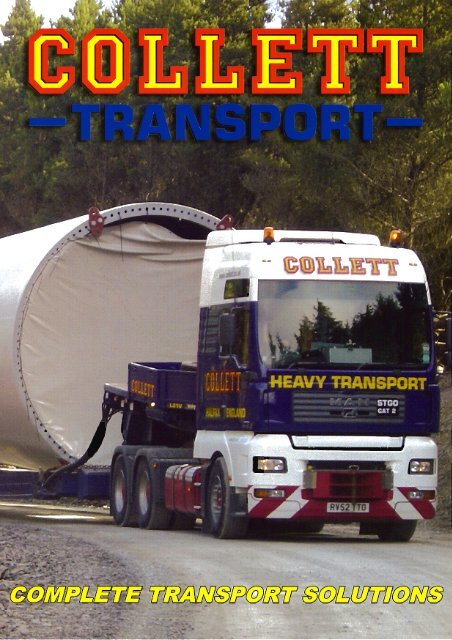 R Collett & Sons (Transport) Ltd - Brochure