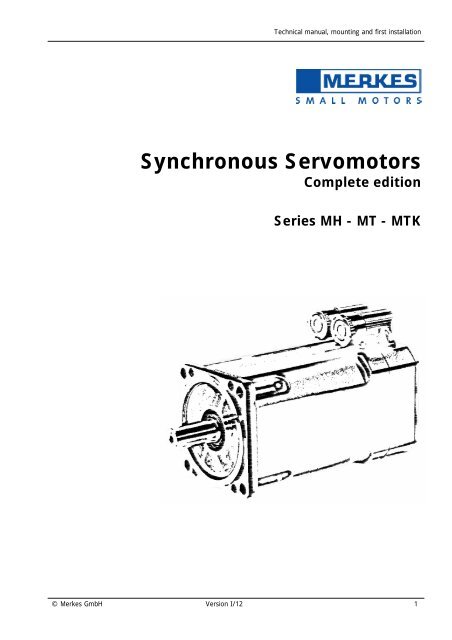 Synchronous Servomotors - Merkes GmbH