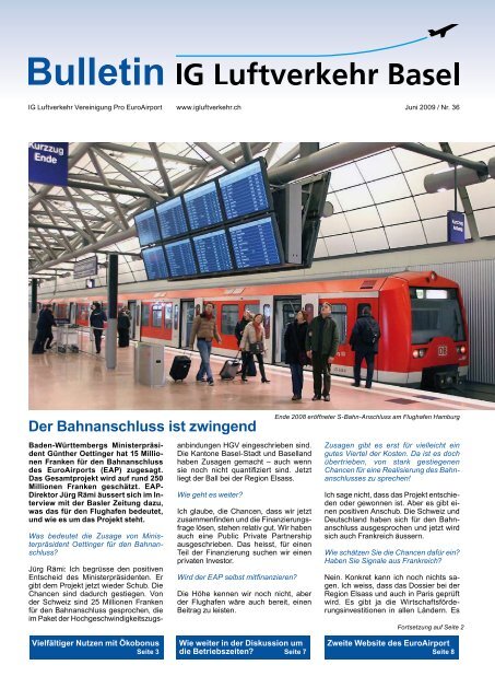 Bulletin - IG Luftverkehr Basel