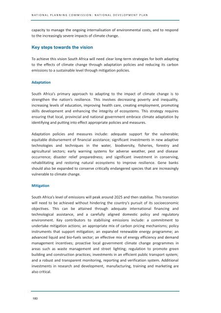 NATIONAL PLANNING COMMISS