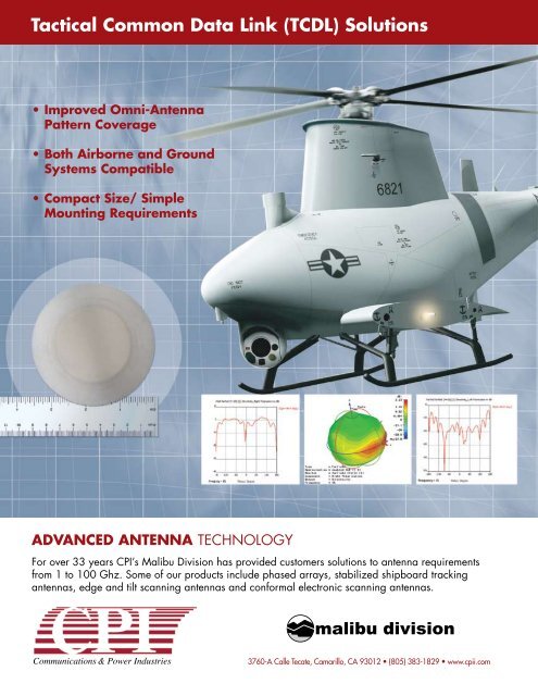 Tactical Common Data Link (TCDL) Solutions