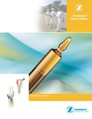 Zimmer ® Bone Cement Technology