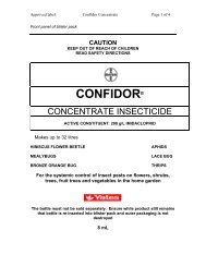 Confidor 70 WG - Bayer Crop Science