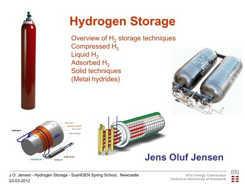 Hydrogen Storage - Newcastle University