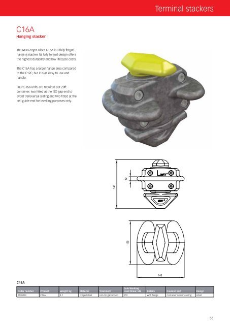Terminal stackers C12C Ha