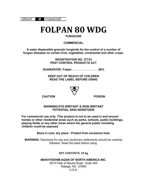 FOLPAN 80 WDG - MANA