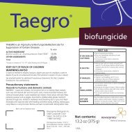 Cell-Tech granular label - Novozymes BioAg Group