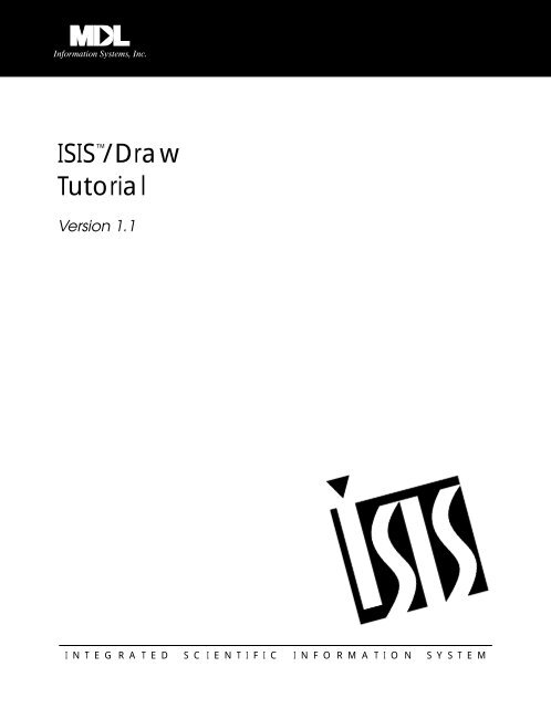 ISIS/Draw Tutorial - Ccl.net