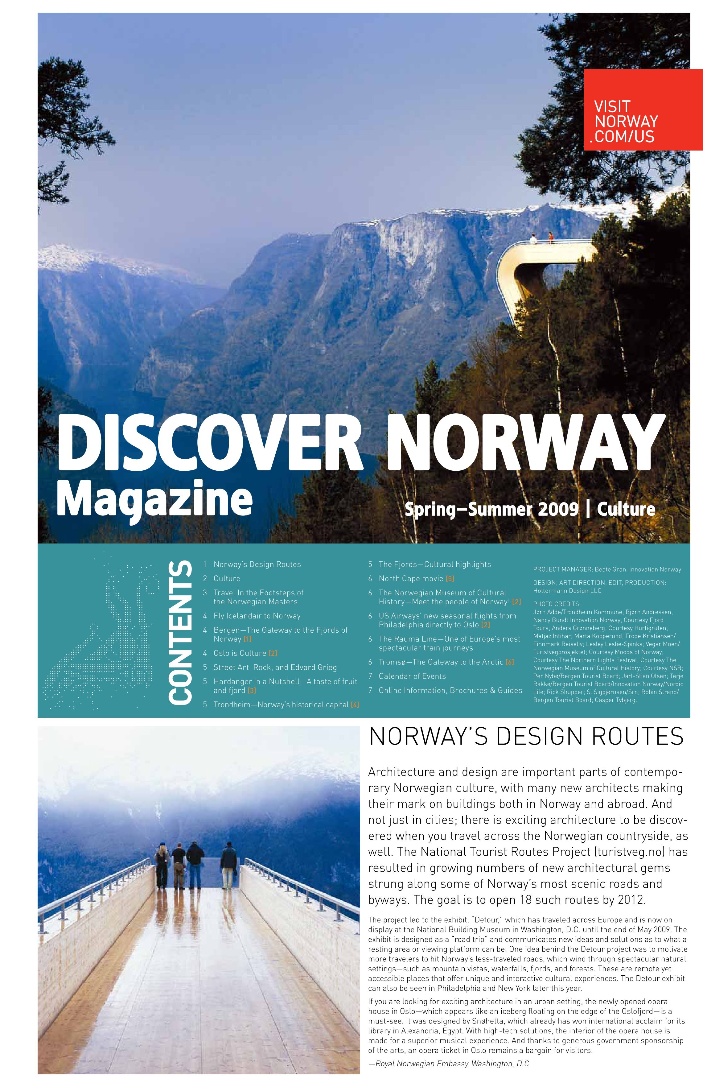 8 free Magazines from VISITNORWAY